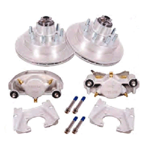 Kodiak Disc Brake Integral Rotor/Hub Kit 13" 8K Dac Coat 9/16 Stud ...