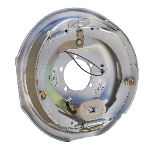 12" X 2" Axletek Electric Backing Plate With Dacromet Finish - Left ...