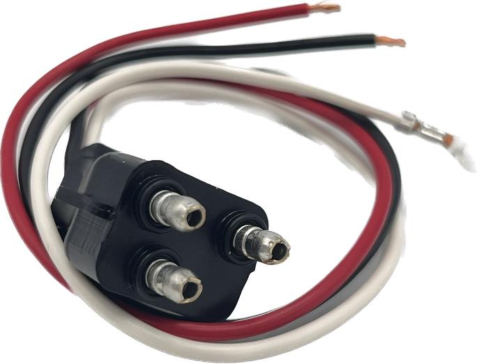 Wire Plug,3 Way-Straight | Trailer Parts Depot
